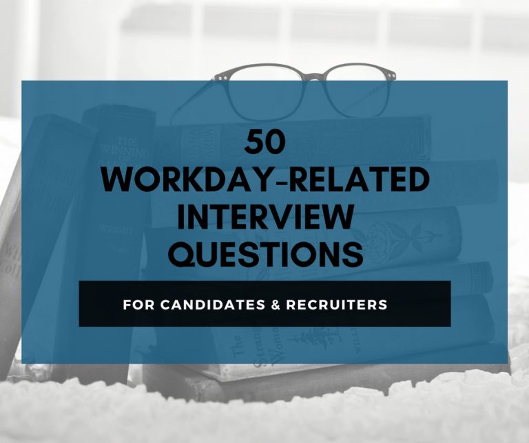 50 Workday Related Interview Questions (With Downloadable eBook) - WD Gigs